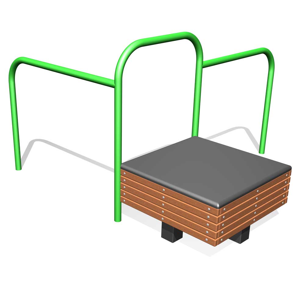 Parkour Stage and Bars - Park Supplies & Playgrounds